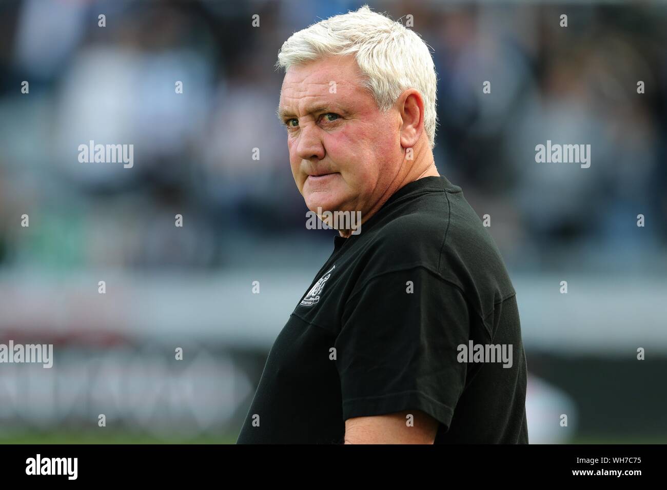STEVE BRUCE, NEWCASTLE UNITED FC, 2019 Stock Photo - Alamy