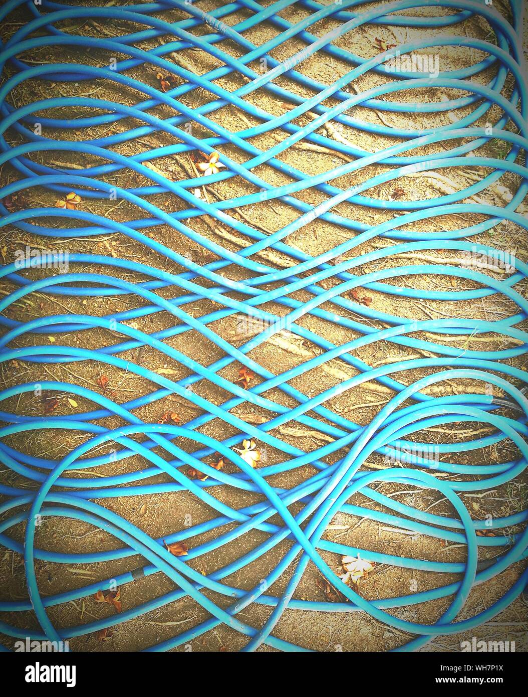 Blue plastic pipe hi-res stock photography and images - Alamy