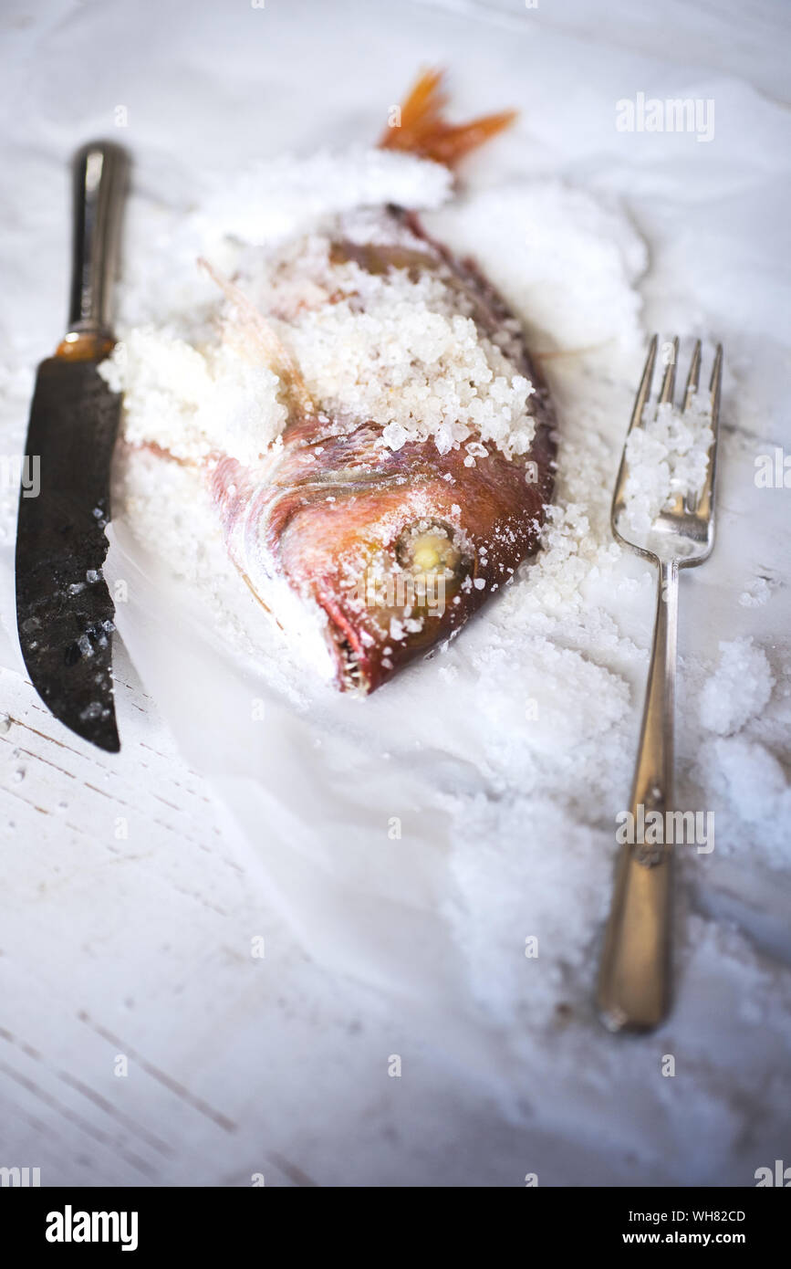 Fish in salt hi-res stock photography and images - Alamy