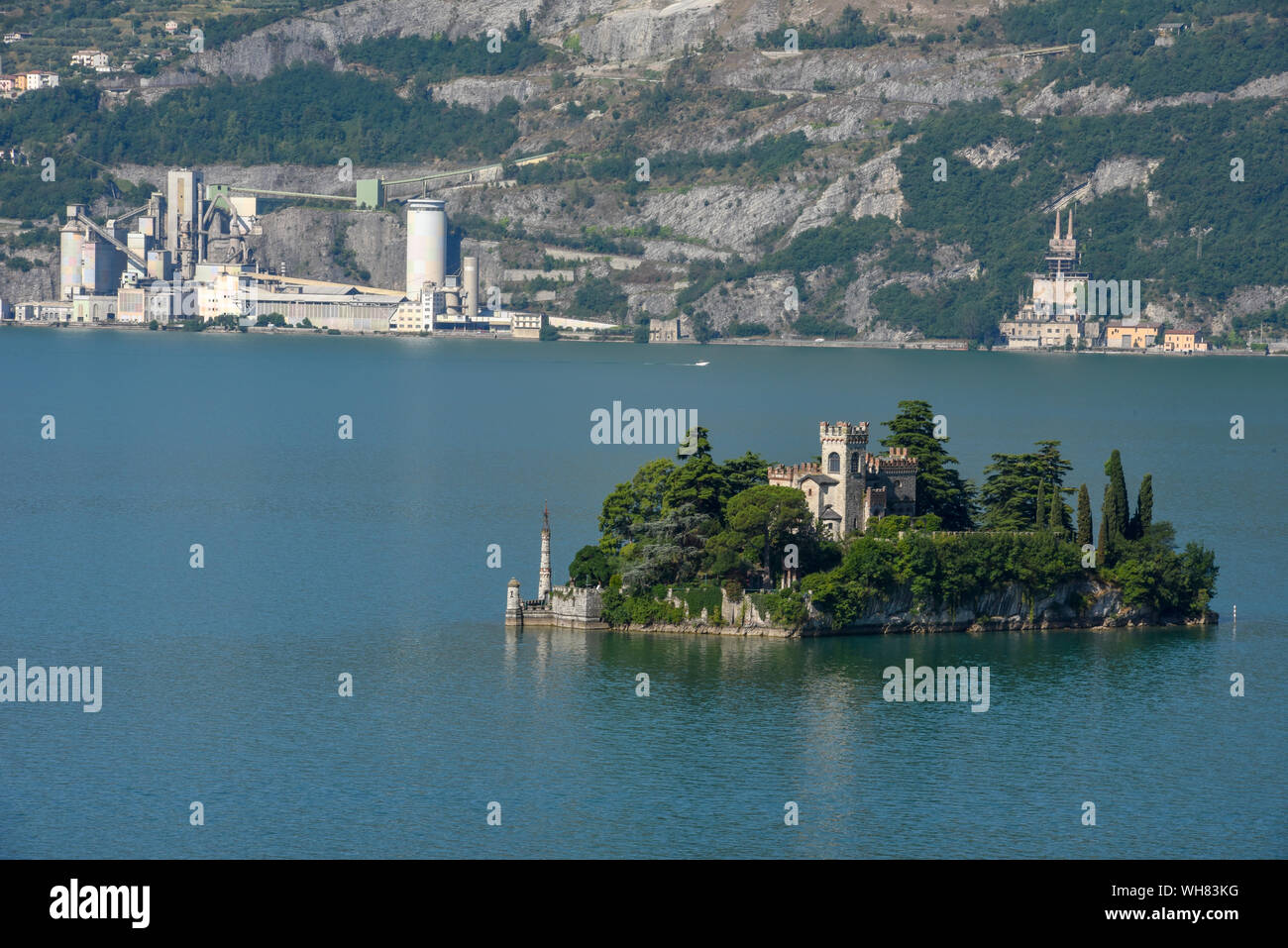 Island of loreto castle hi-res stock photography and images - Alamy