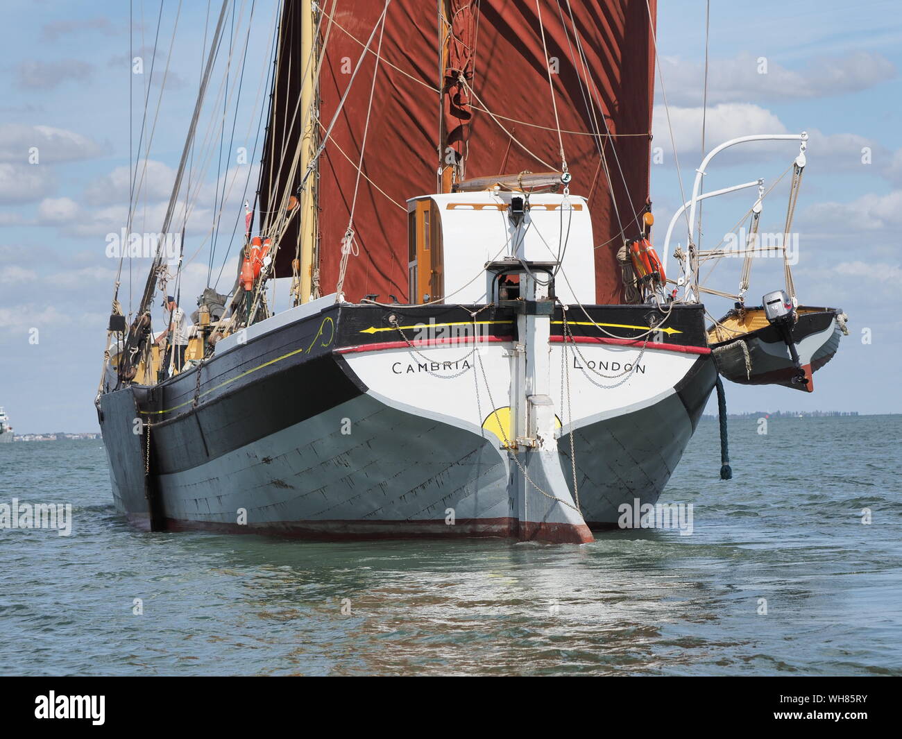 Sailing barge cambria hi-res stock photography and images - Alamy