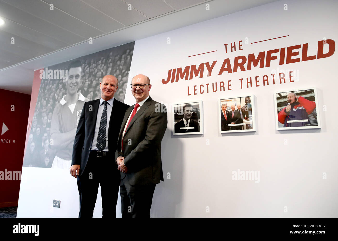 John Armfield and Duncan Armfield unveil The Jimmy Armfield Lecture ...