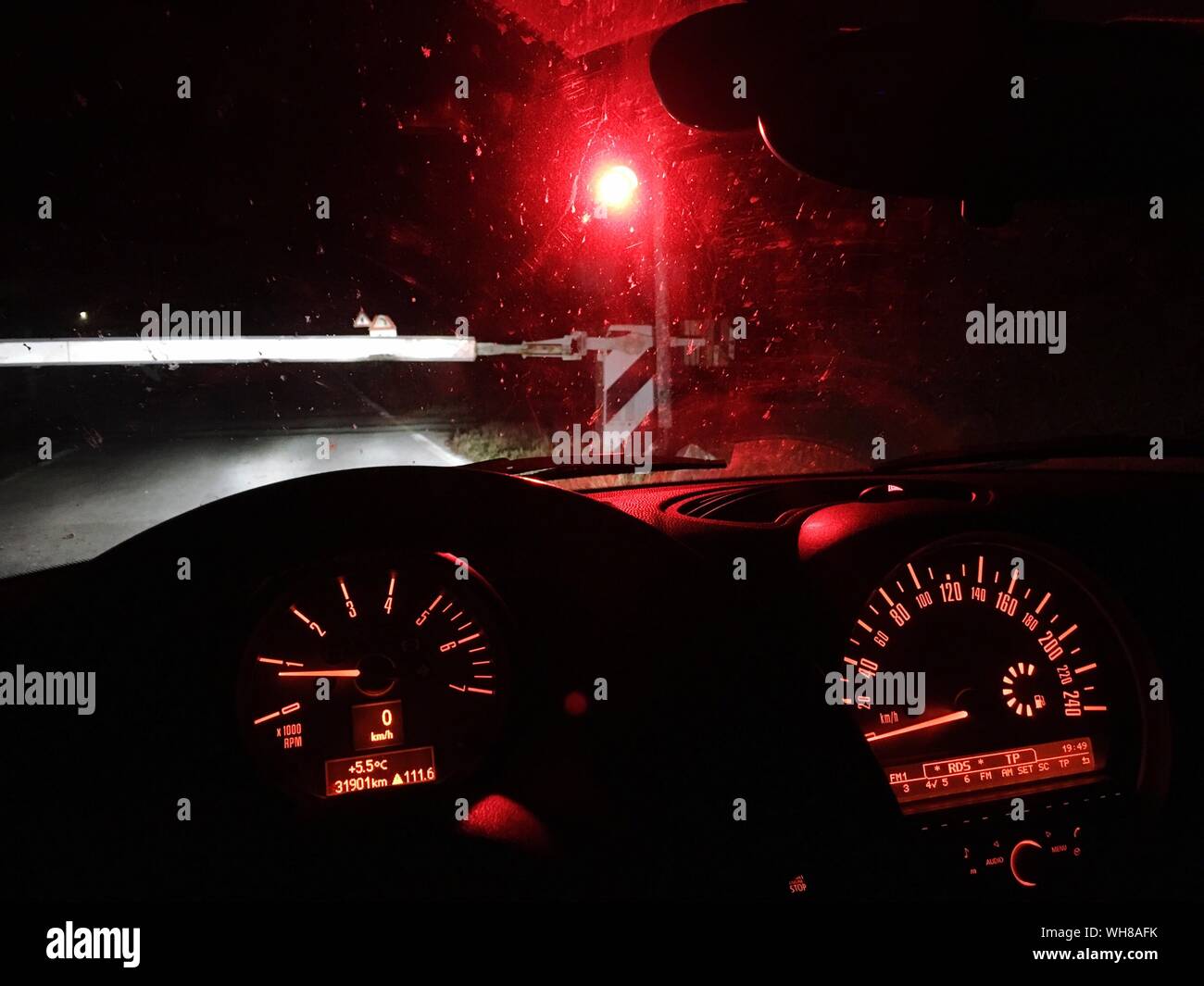 Car speedometer night hi-res stock photography and images - Alamy