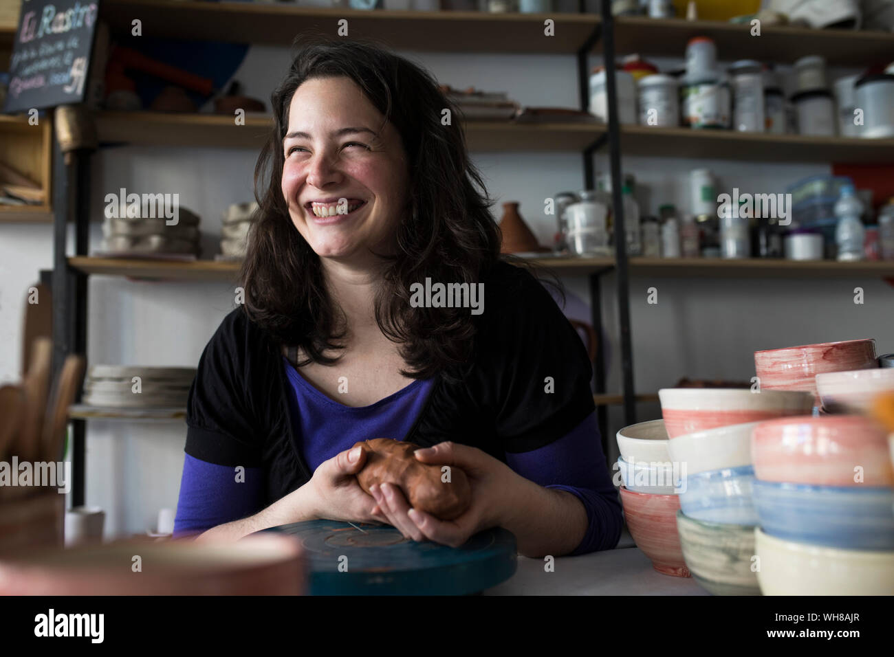 Clay forming hi-res stock photography and images - Alamy