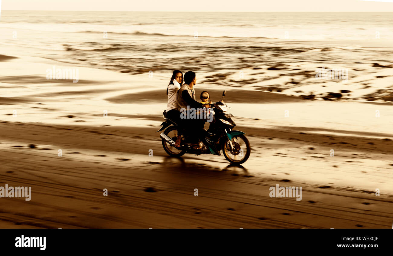 Two women riding on motorcycle hi-res stock photography and images - Alamy