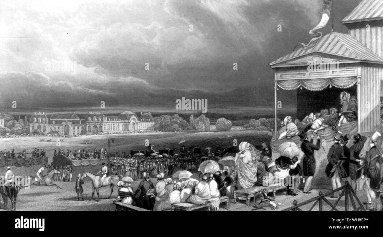 Chantilly horse racing hi-res stock photography and images - Alamy