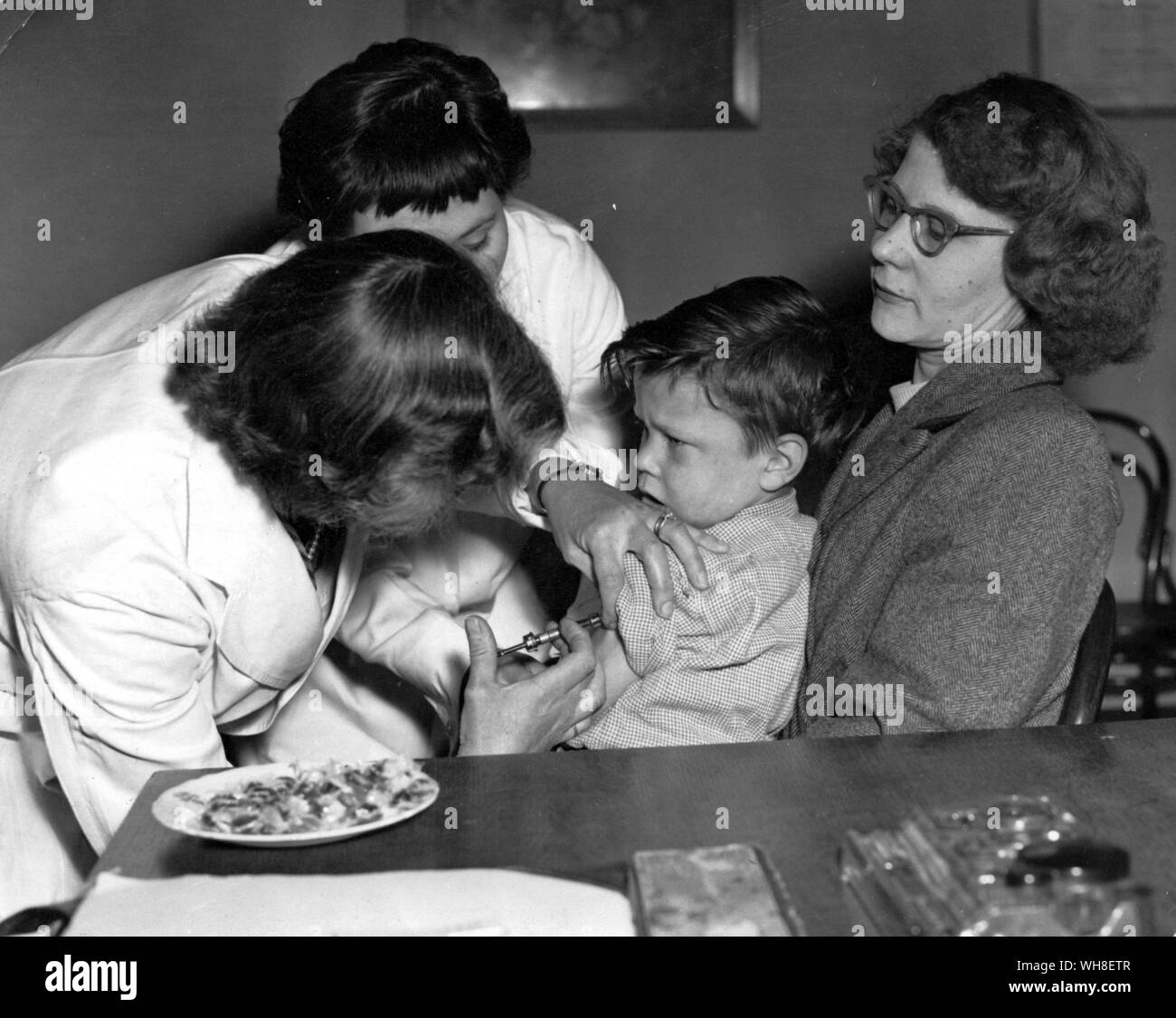 Polio britain Black and White Stock Photos & Images - Alamy