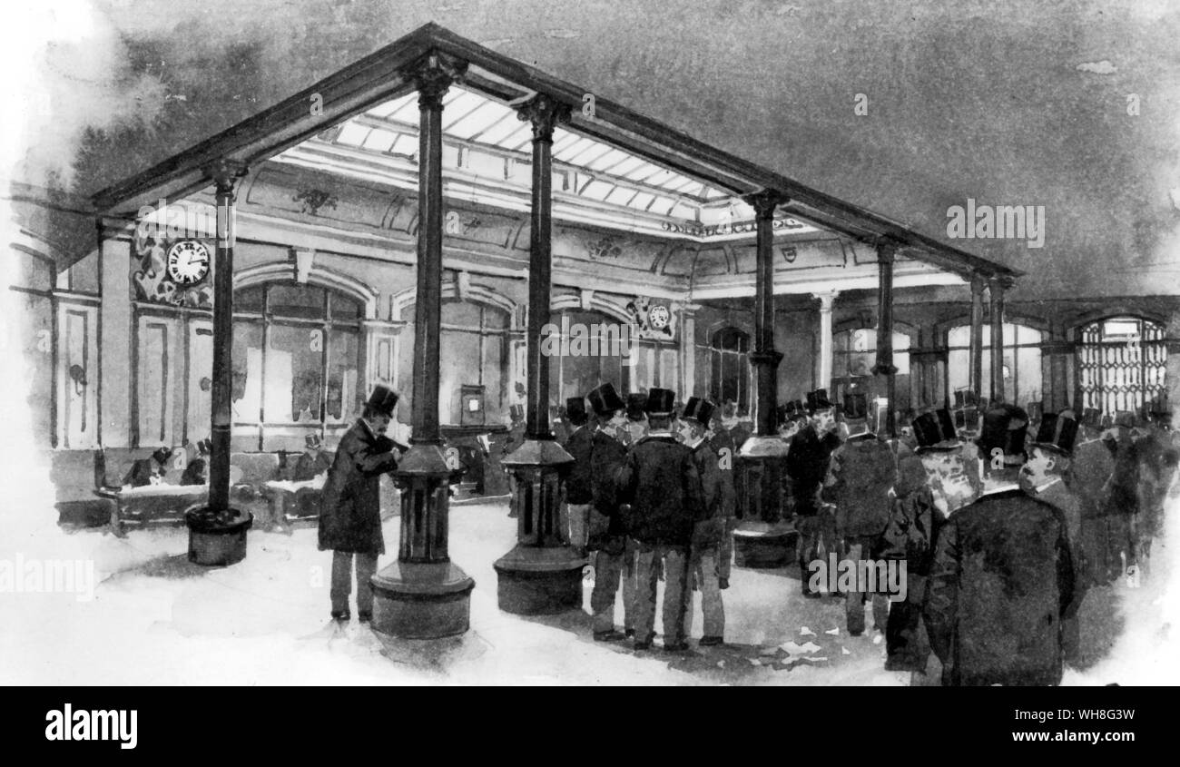 The Baltic Exchange where merchant meets carrier, as it was nearly 100 ...