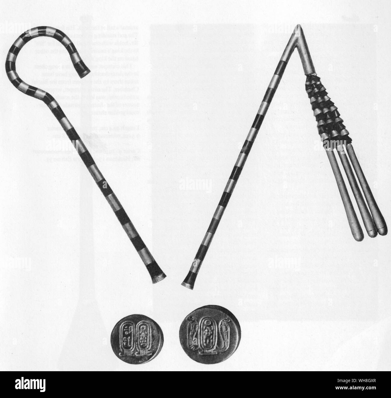 Royal crook and flail hi-res stock photography and images - Alamy