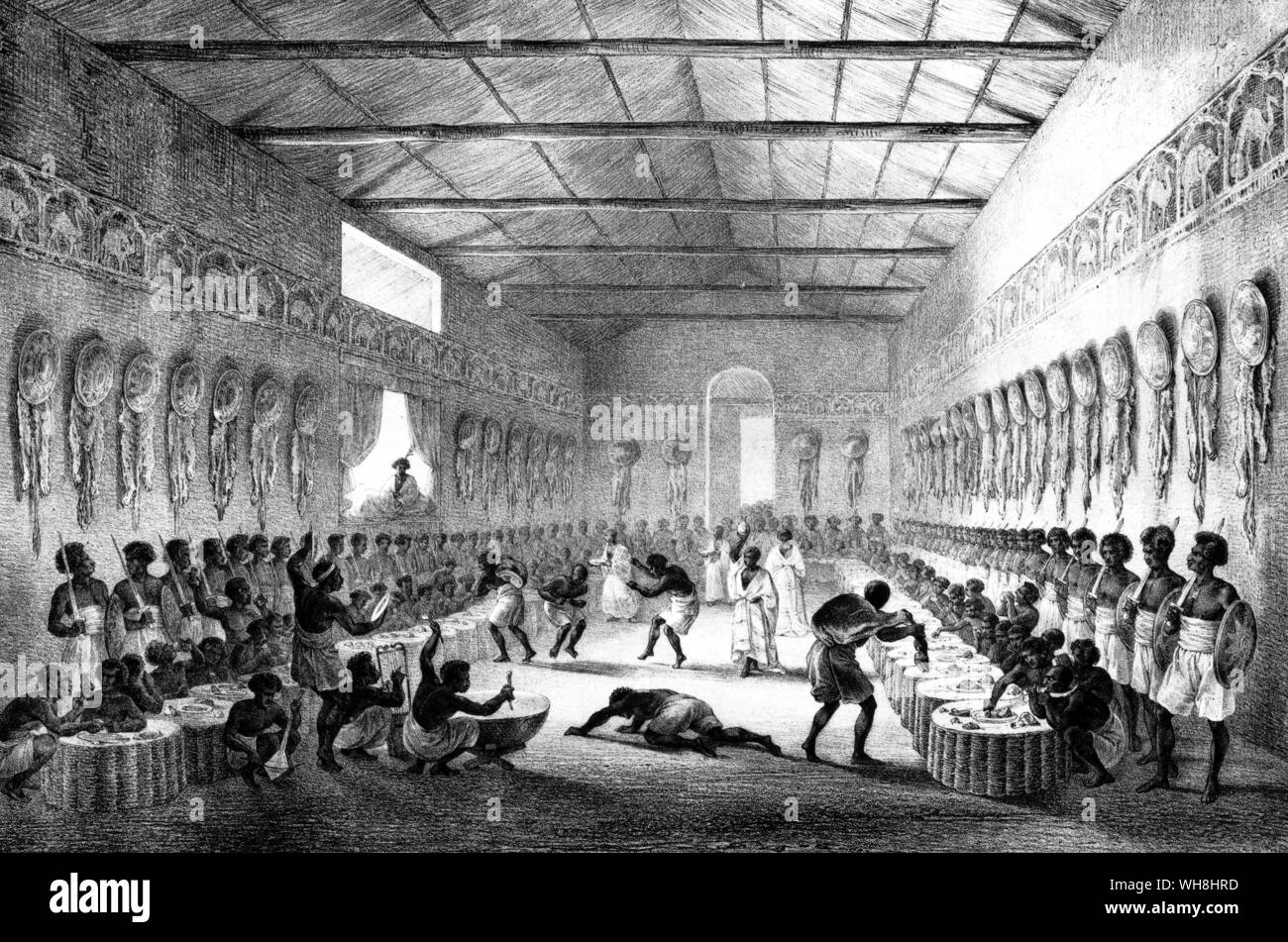 African palace hall Black and White Stock Photos & Images - Alamy