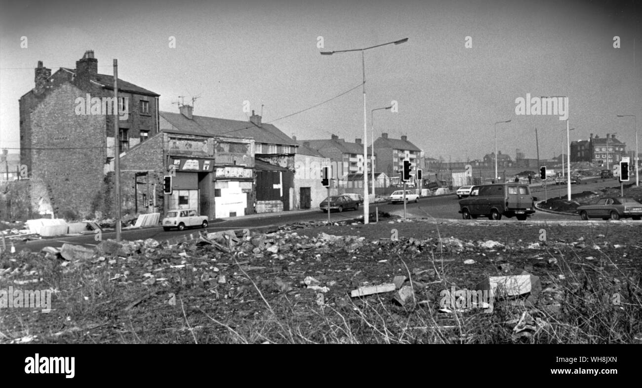 Brunswick Road Liverpool Stock Photo - Alamy