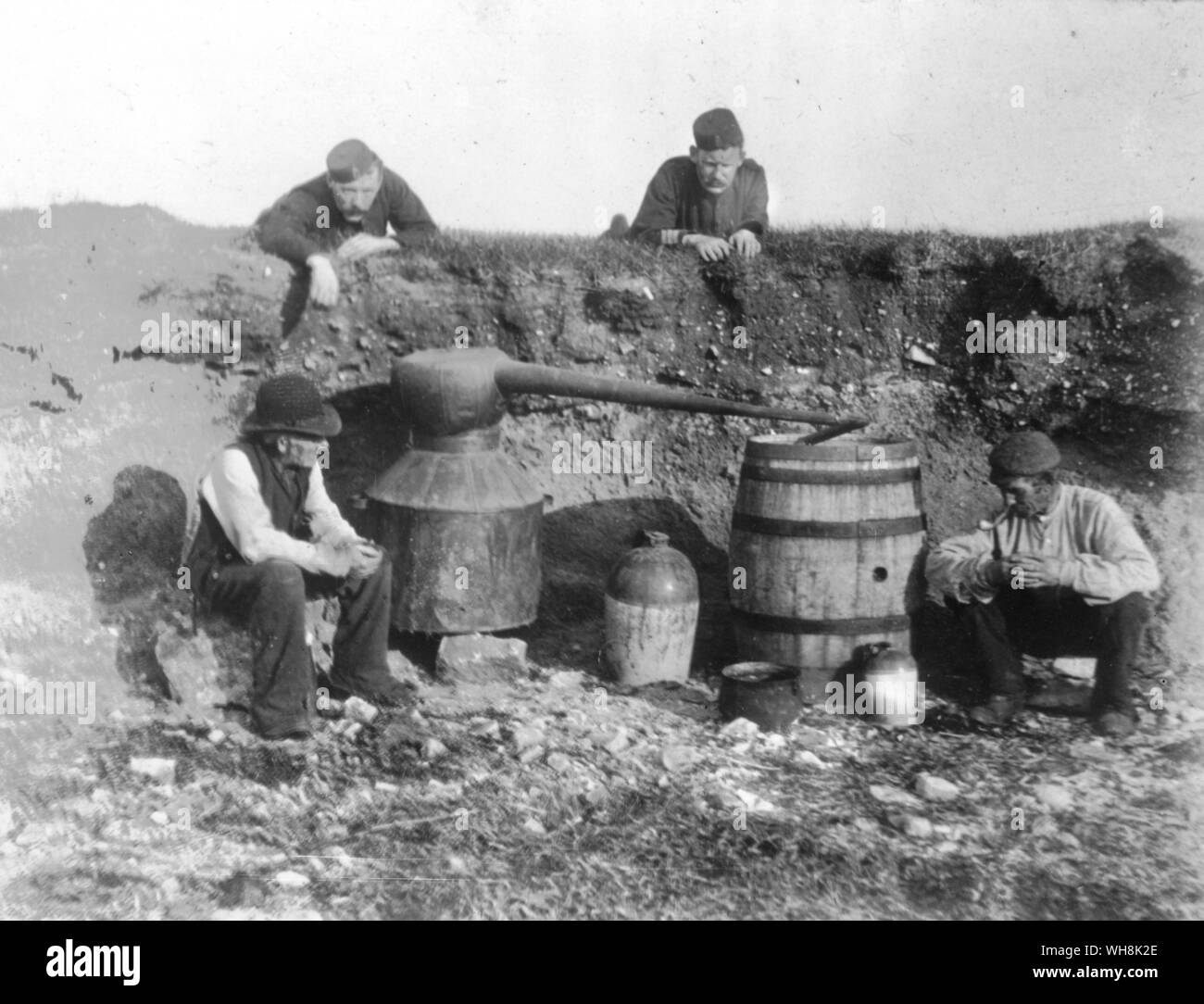 Making Poteen in Ireland Stock Photo - Alamy