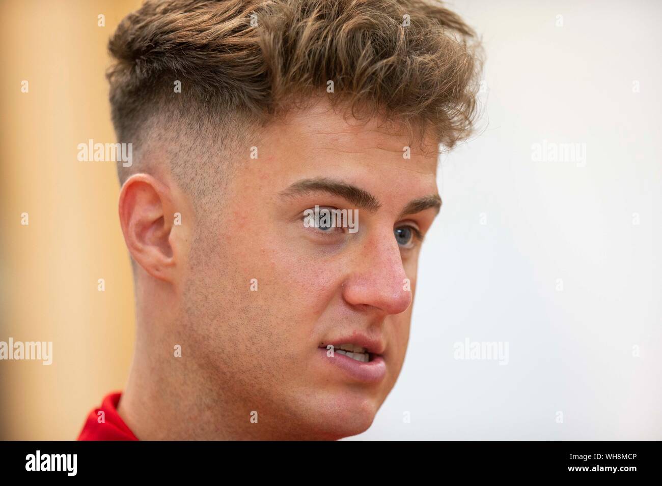 Cardiff, Wales, UK, September 2nd 2019. Wales national team footballer ...