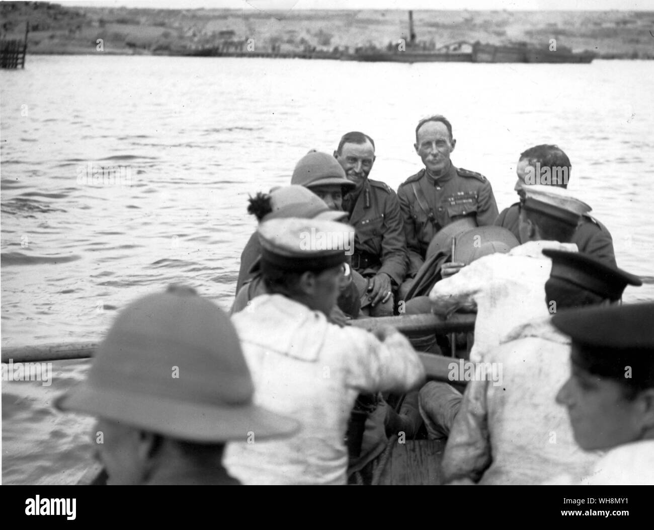 General Sir Ian Hamilton on the right with General Braithwaite his ...