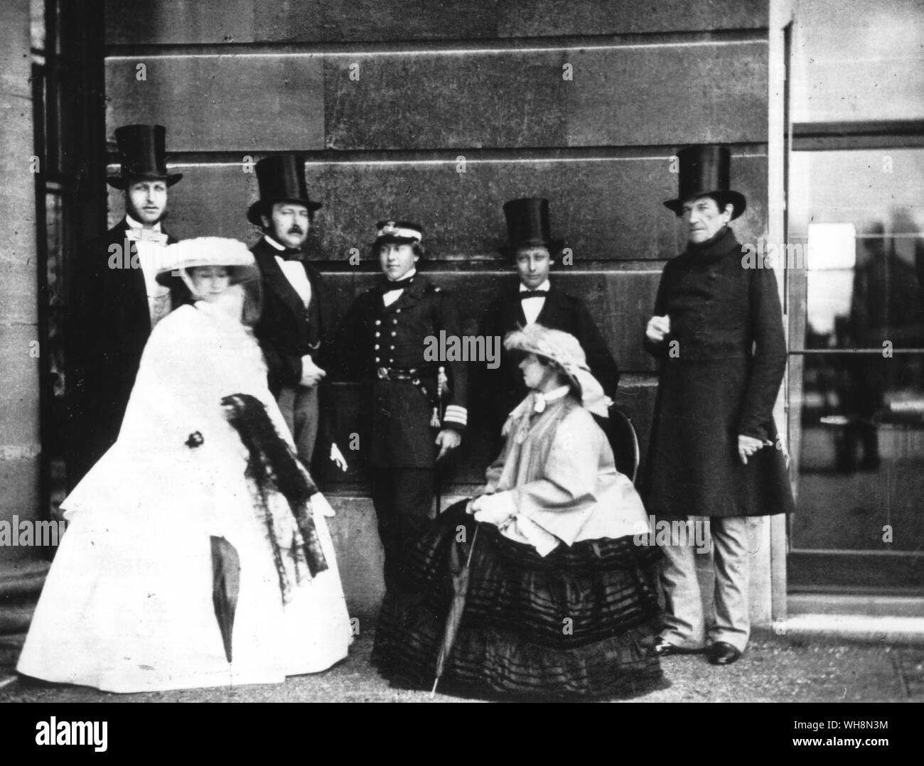 Royal Group left to right Count of Flanders, Princess Alice, Prince ...