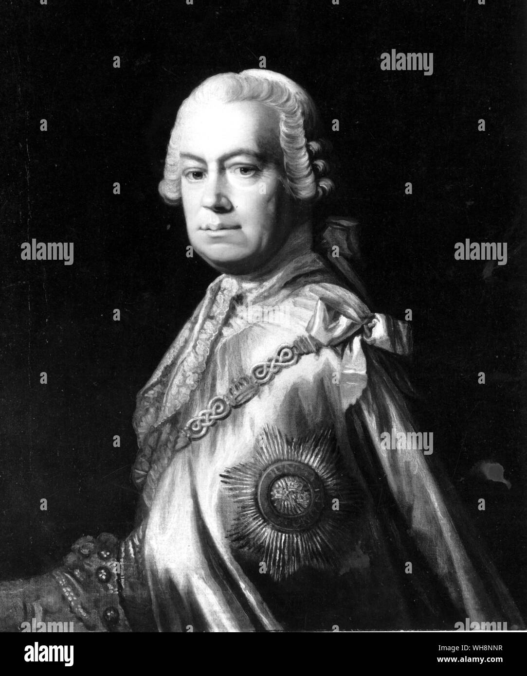 Sir Andrew Mitchell. painting by an unknown artist Stock Photo - Alamy