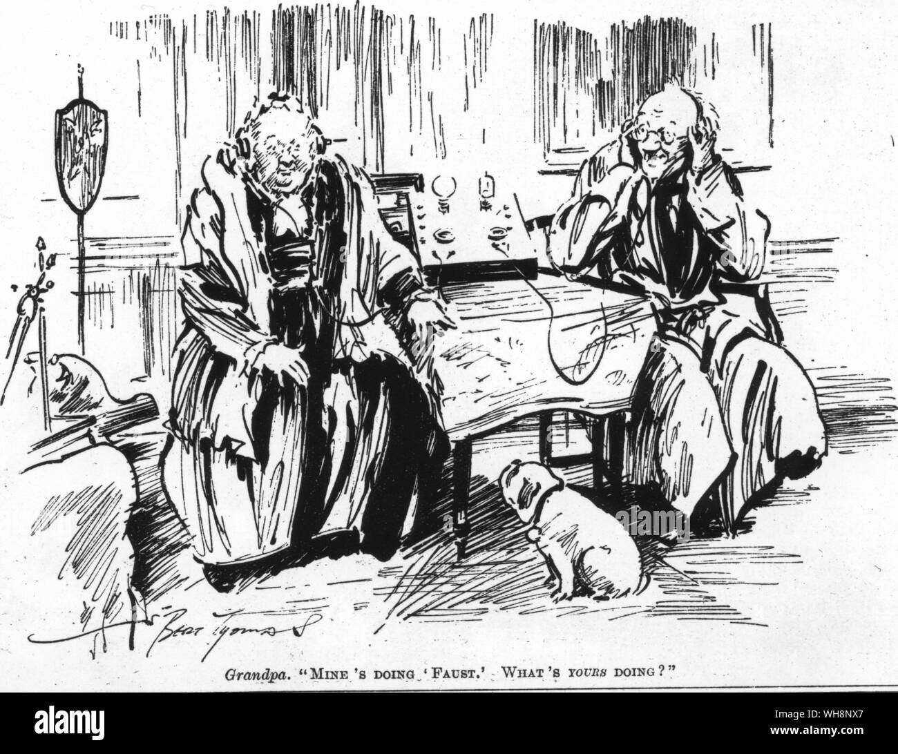 Punch cartoon 1924 hi-res stock photography and images - Alamy