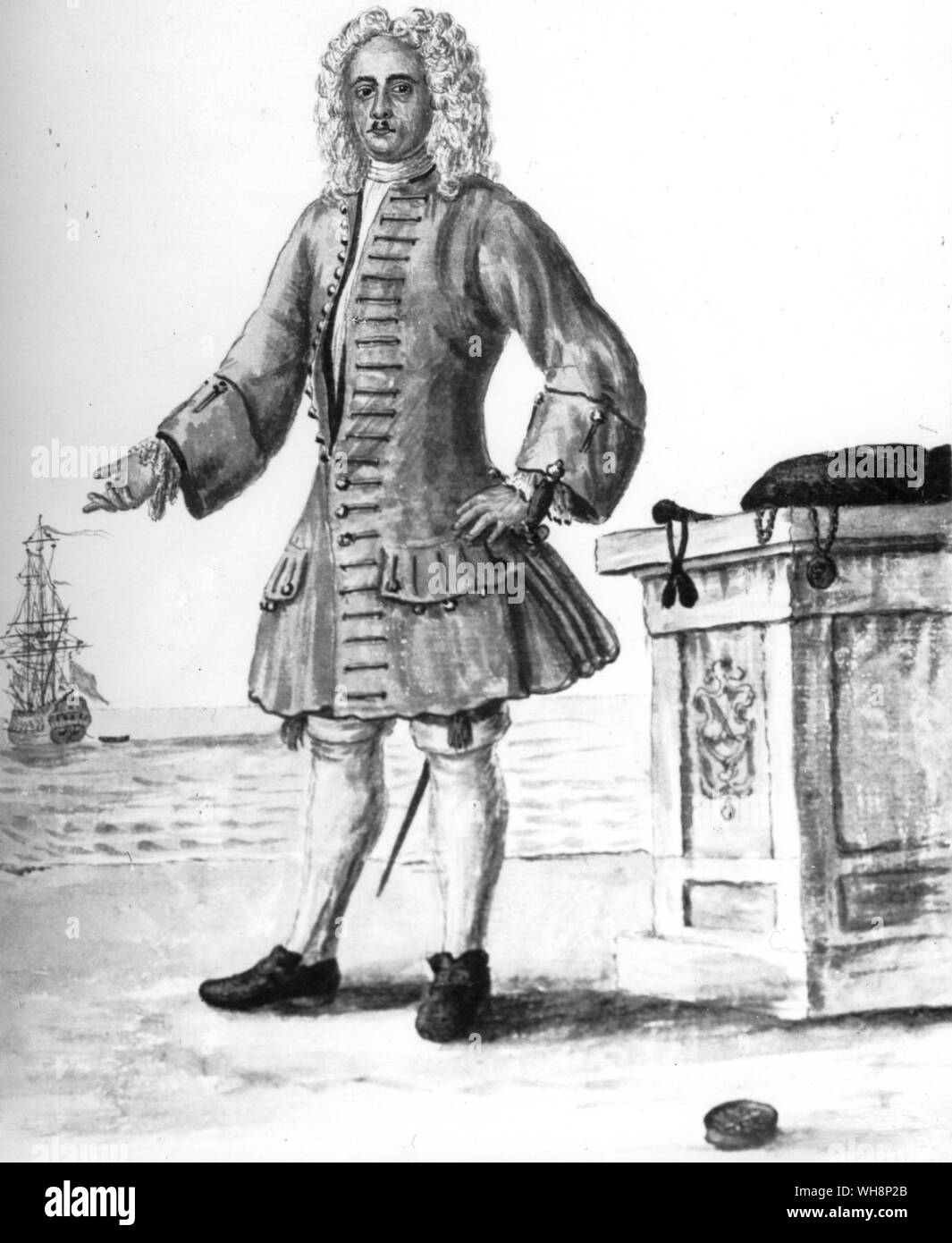 A Venetian Captain Stock Photo - Alamy