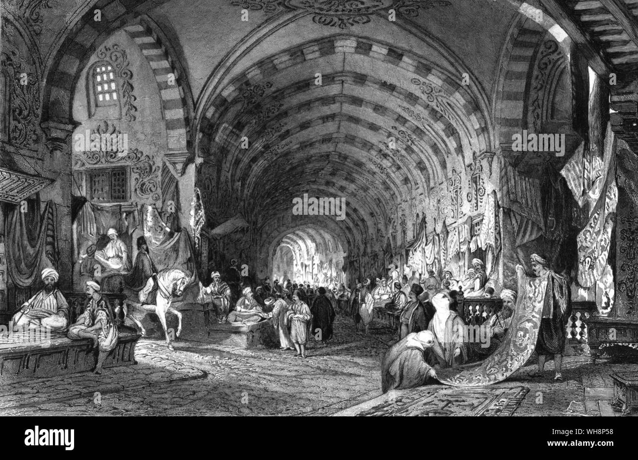 The Great Bazaar Constantinople Stock Photo - Alamy
