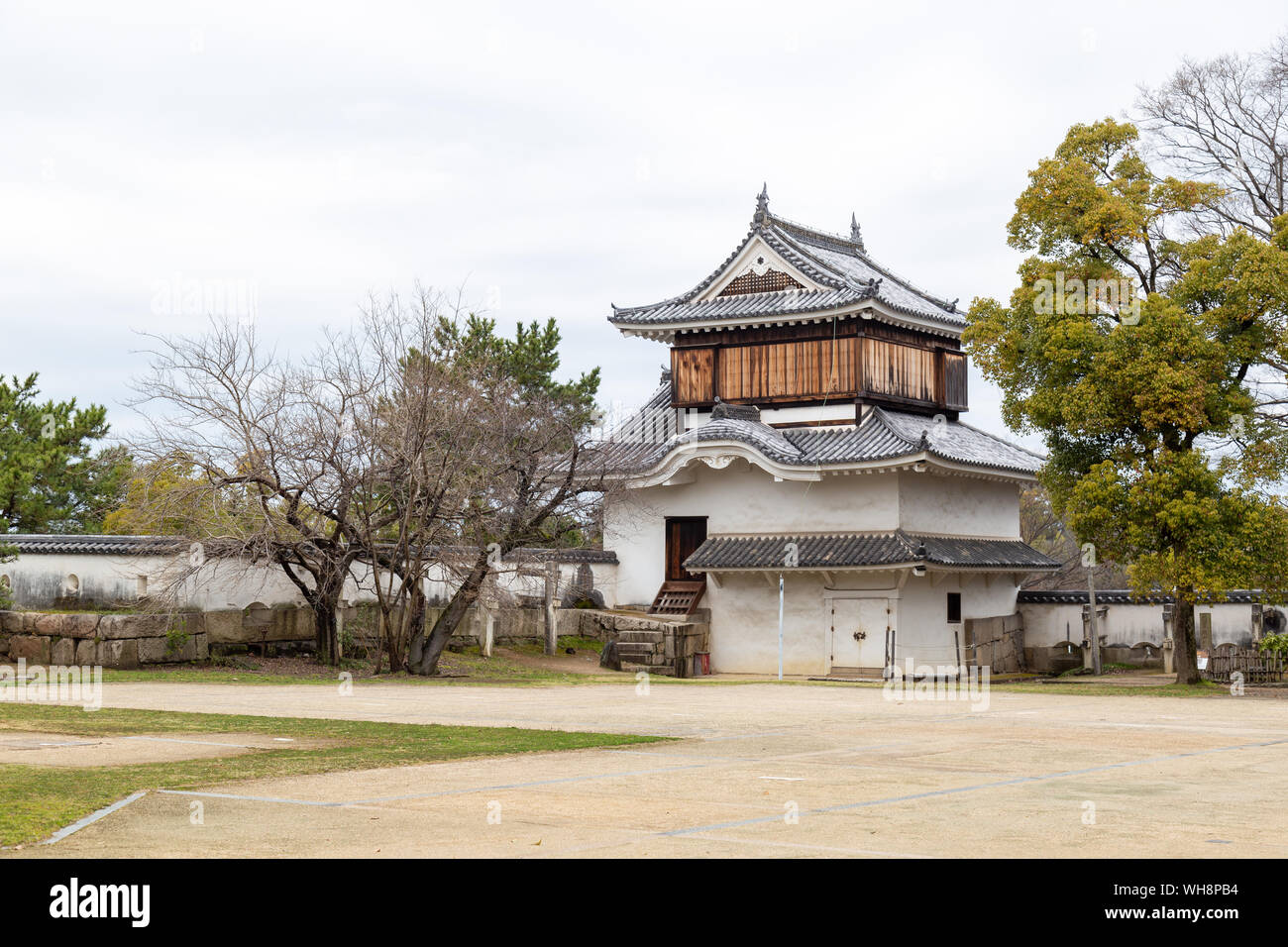 Okayama Castle is landmark historic famous in Okayama Prefecture, Japan ...