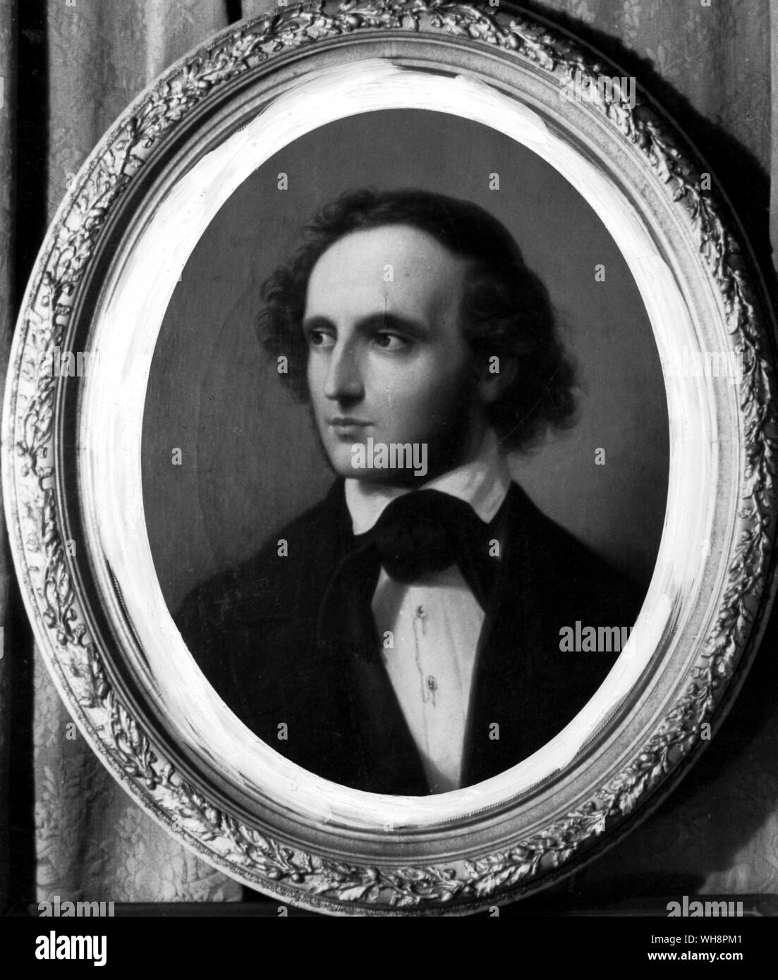 Felix mendelssohn 1809 1847 german composer hi-res stock photography ...