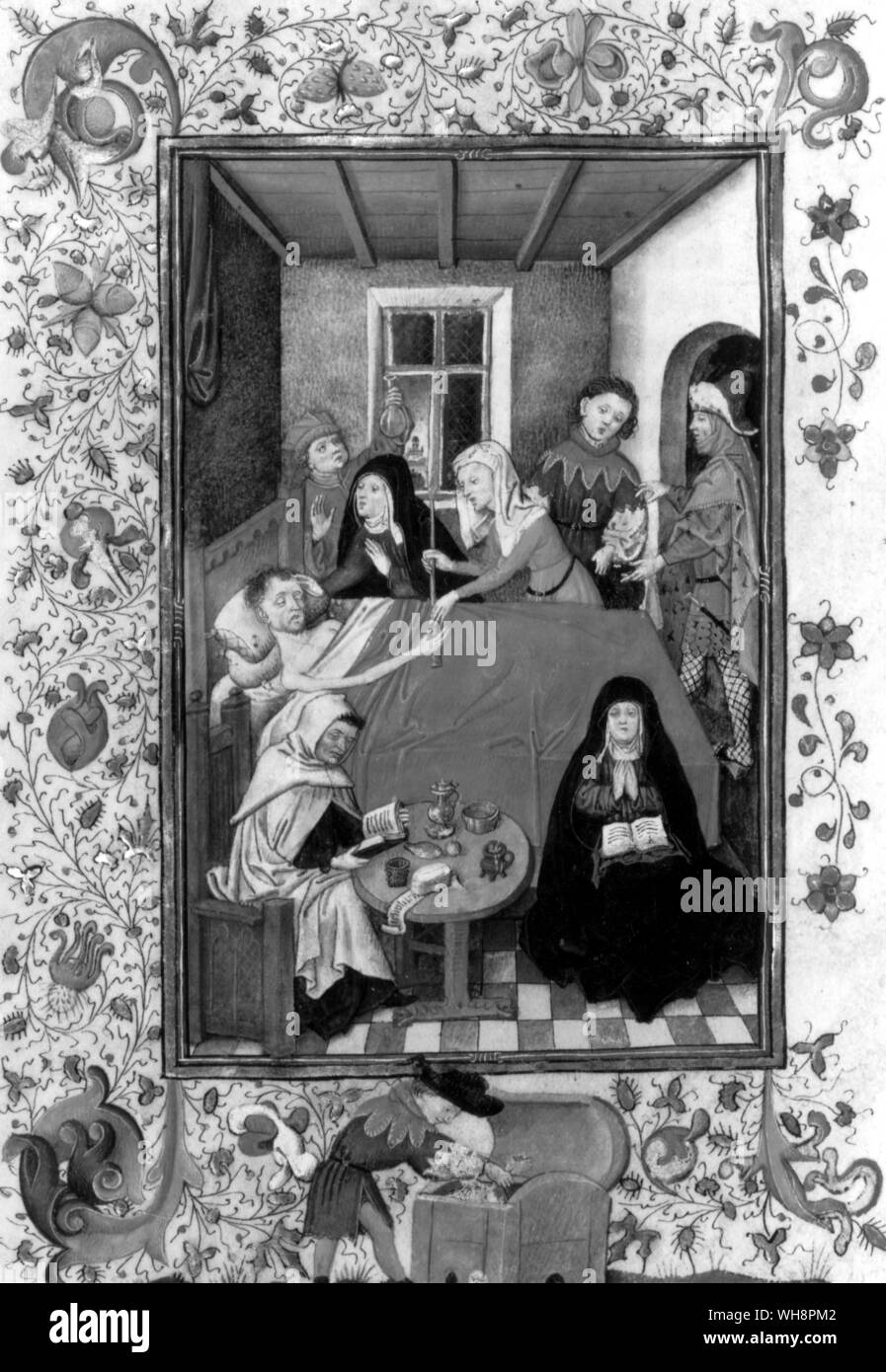 The friar and the nun Black and White Stock Photos & Images - Alamy