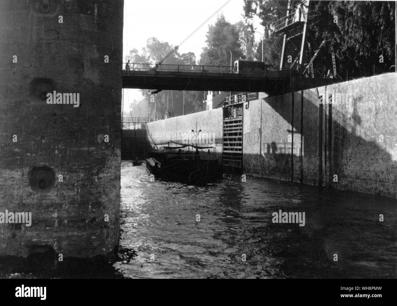 The Lock at Asyut, Egypt Stock Photo - Alamy