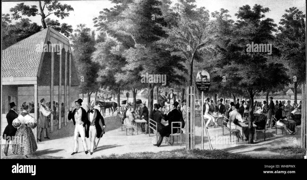The Prater 1810 by Georg Emanuel Opitz Stock Photo - Alamy