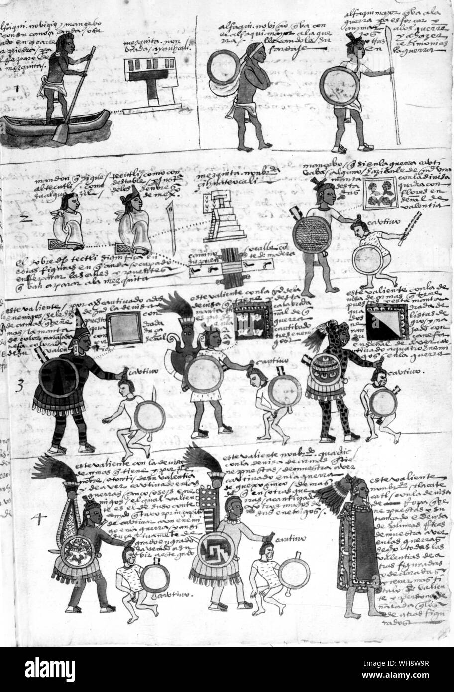 Codex mendoza Black and White Stock Photos & Images - Alamy