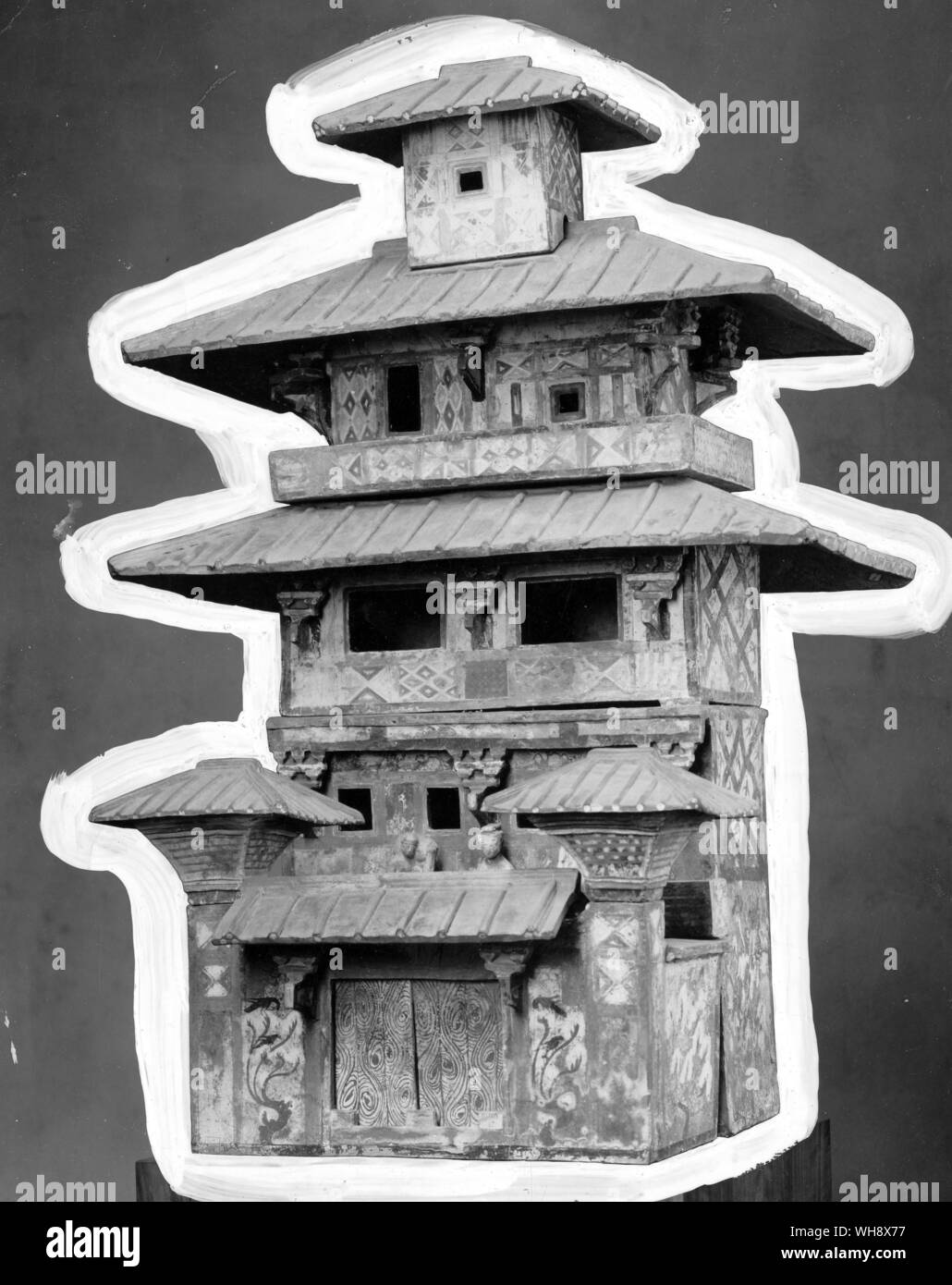 Model chinese Black and White Stock Photos & Images - Alamy