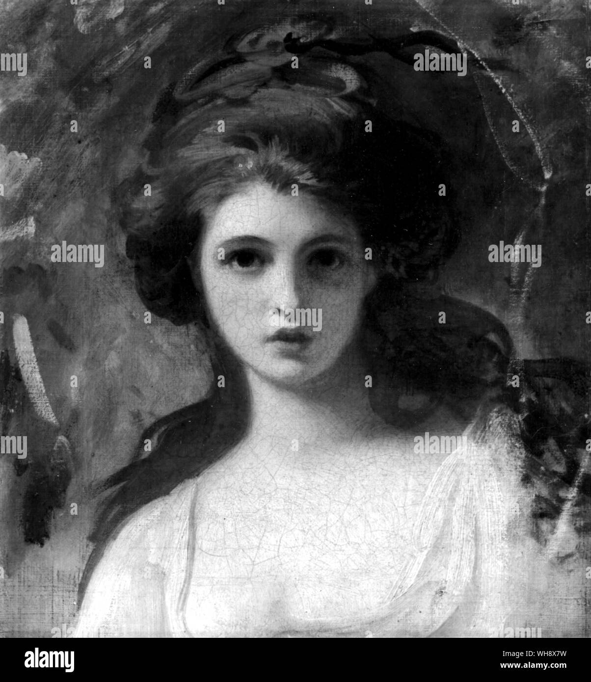 Lady Hamilton as Circe' George Romney Stock Photo - Alamy