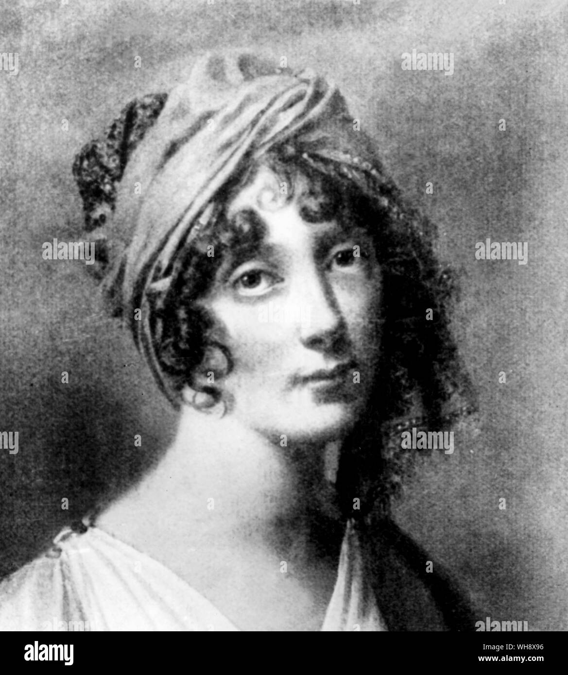 Princess Eleonore von Kaunitz. First wife of Clemens Metternich Stock ...