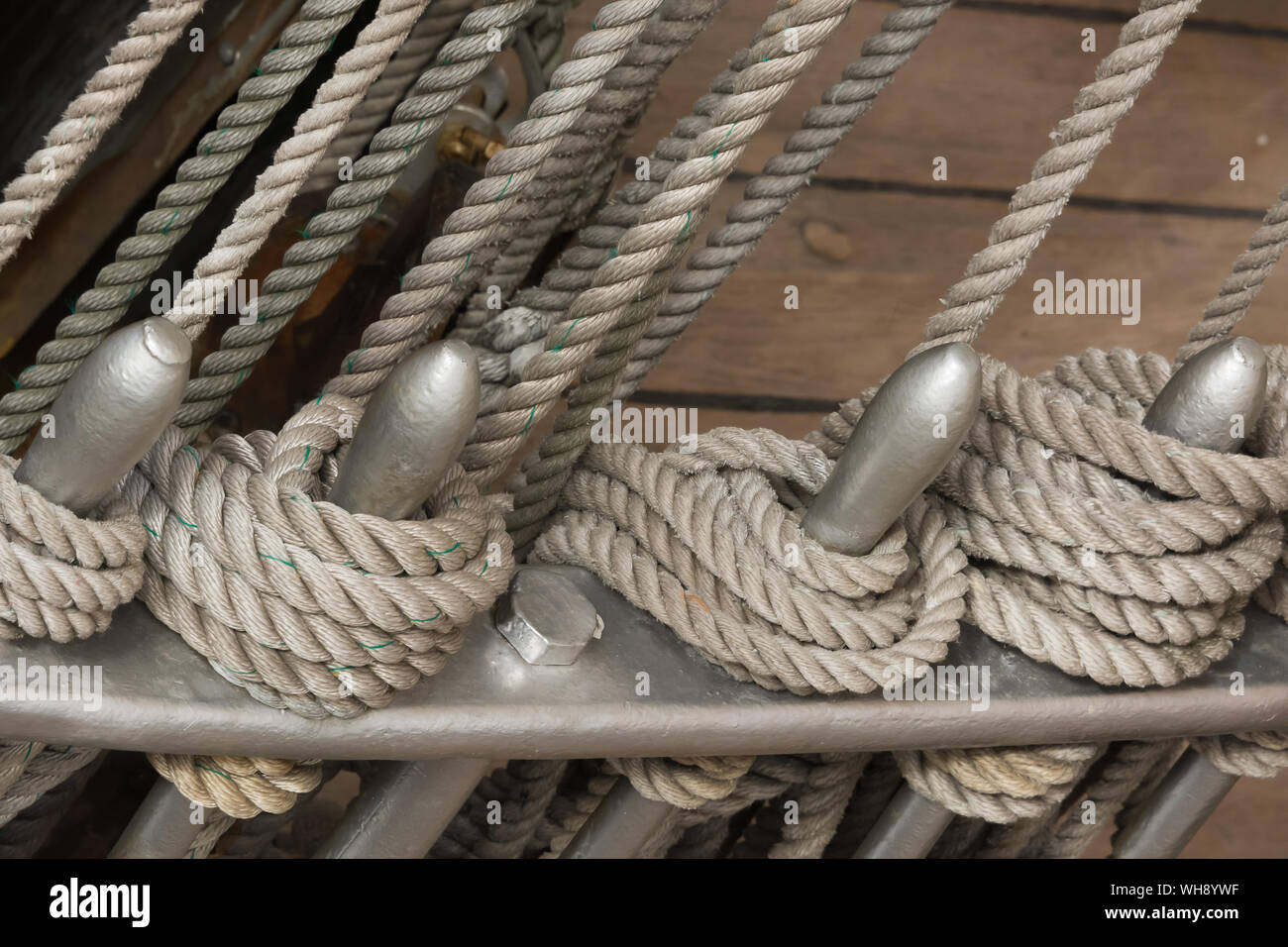 Roped boat hi-res stock photography and images - Alamy