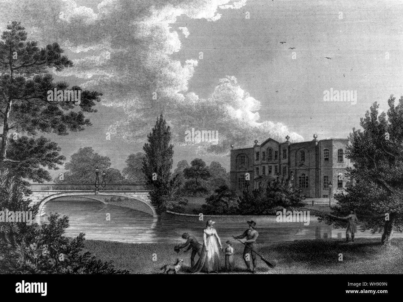 Merton Place, Surrey home of Admiral Lord Horatio Nelson Stock Photo ...
