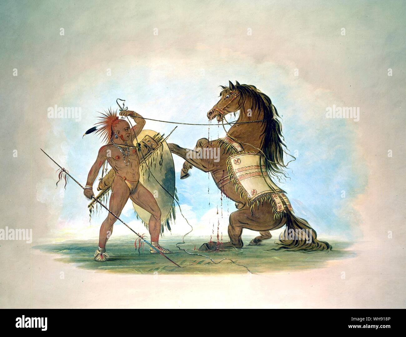 Sioux Warrior Art