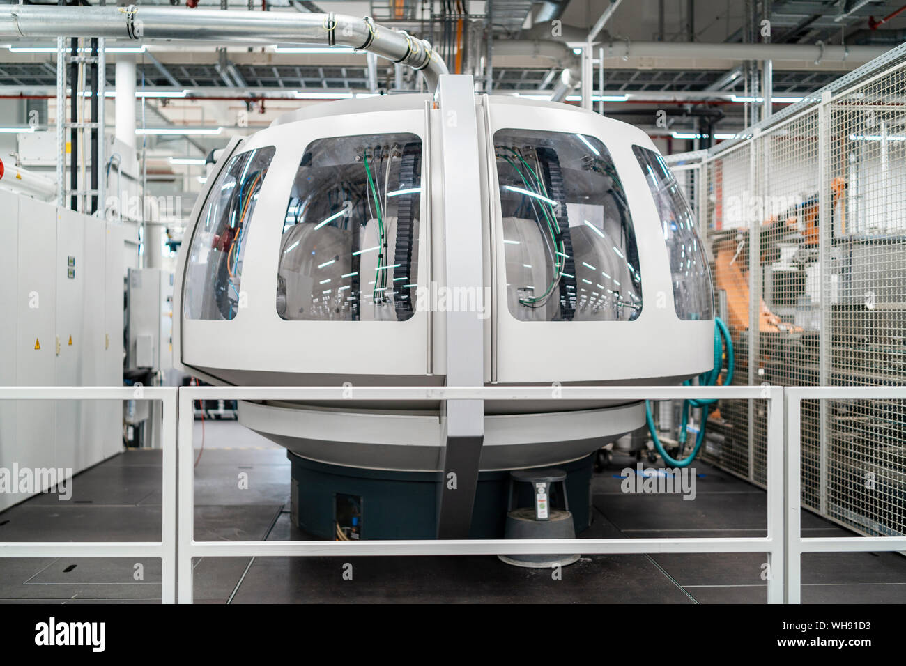 Machinery in a modern factory Stock Photo - Alamy