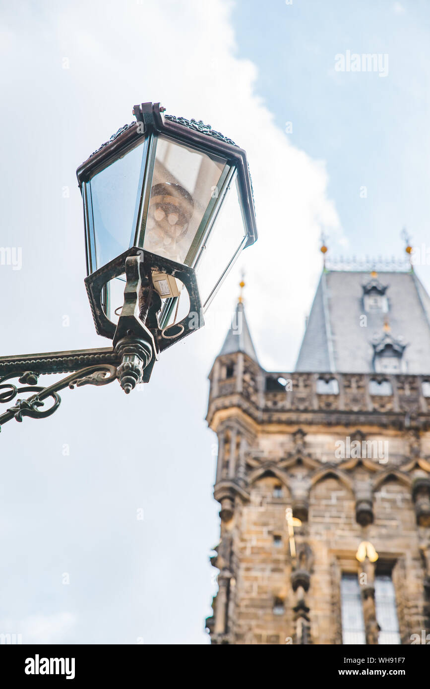 powder tower close up. wide angel Stock Photo - Alamy