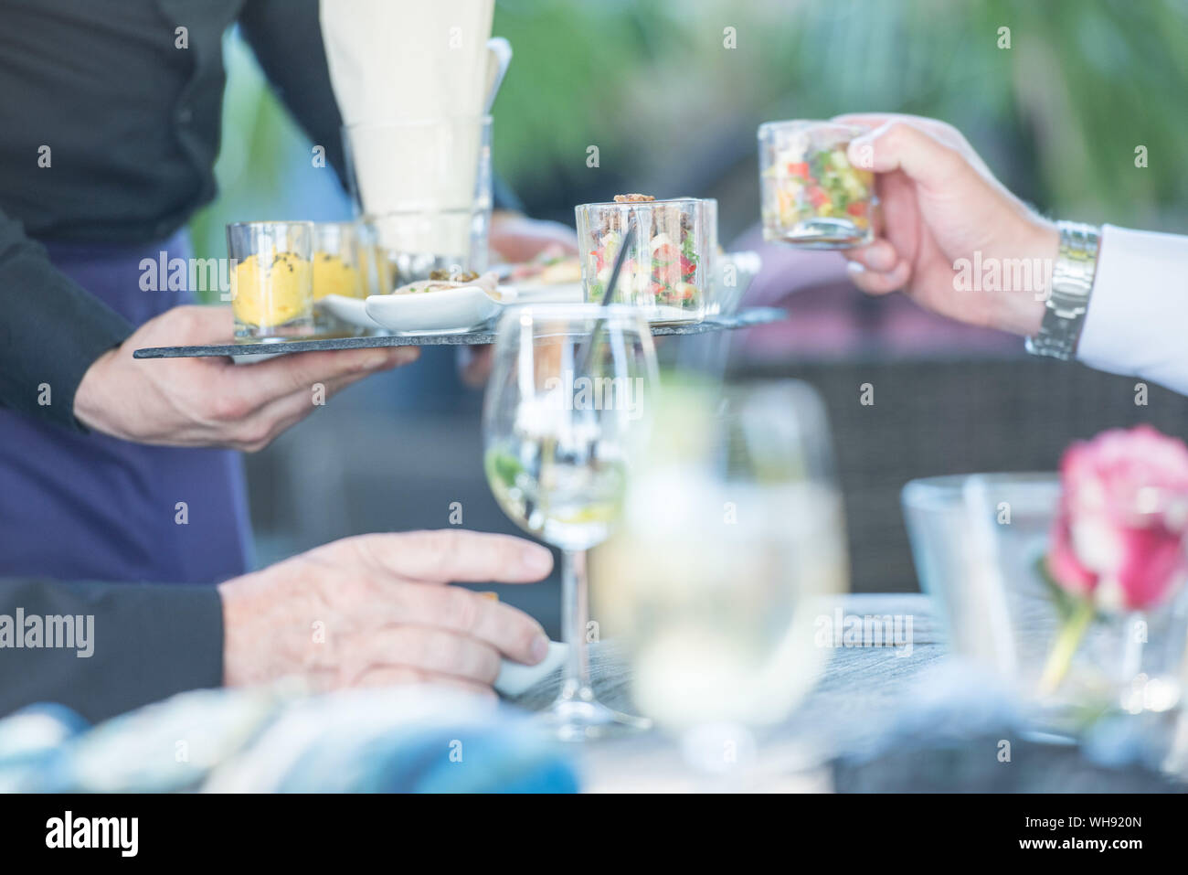 Party guests hi-res stock photography and images - Alamy