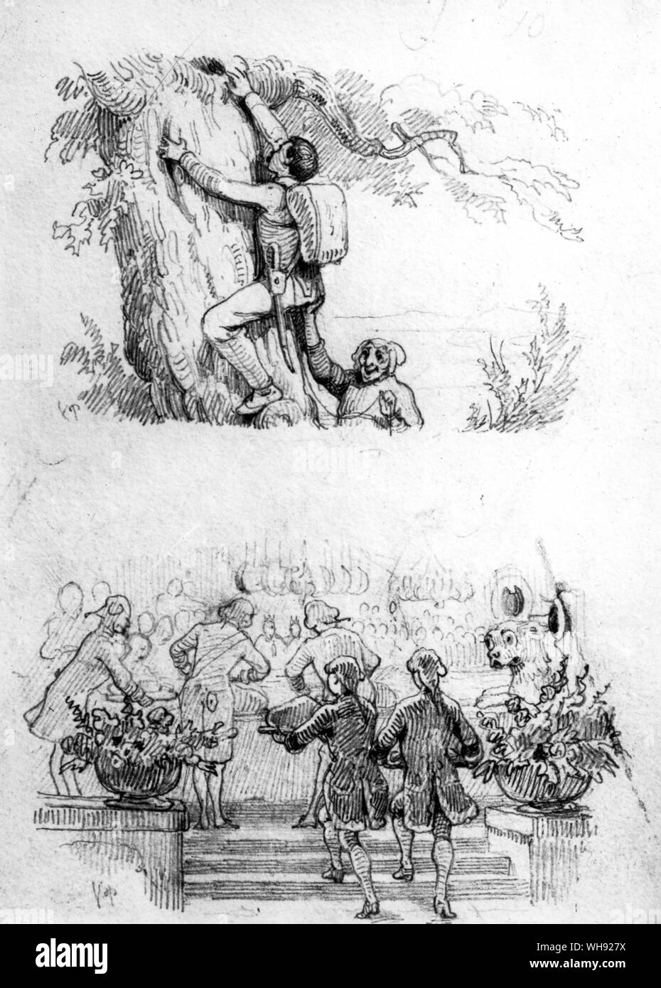 Original drawing box vilhelm pedersen andersens first illustrator ...