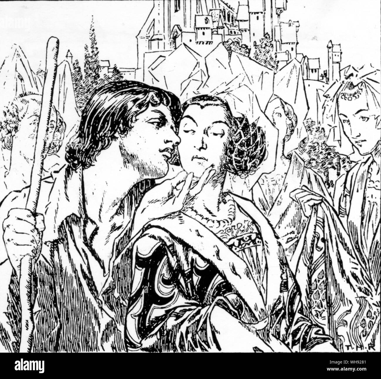 The Swinehead exacting his price. Thomas Heath Robinson, 1899 Stock ...