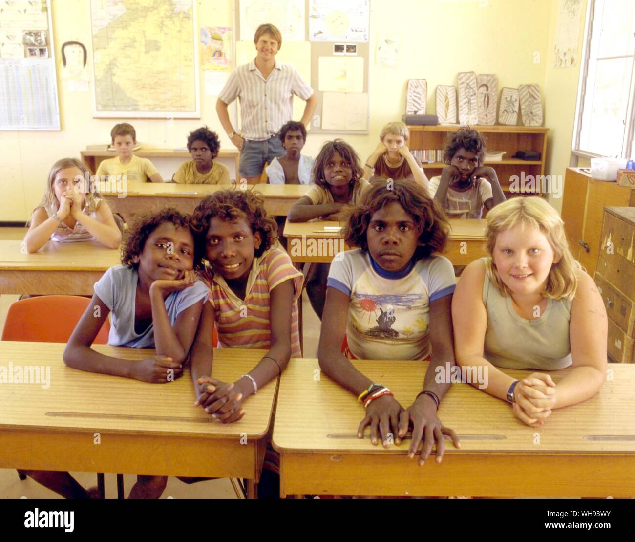 Beswick School schooling for Aboriginal boys Stock Photo - Alamy