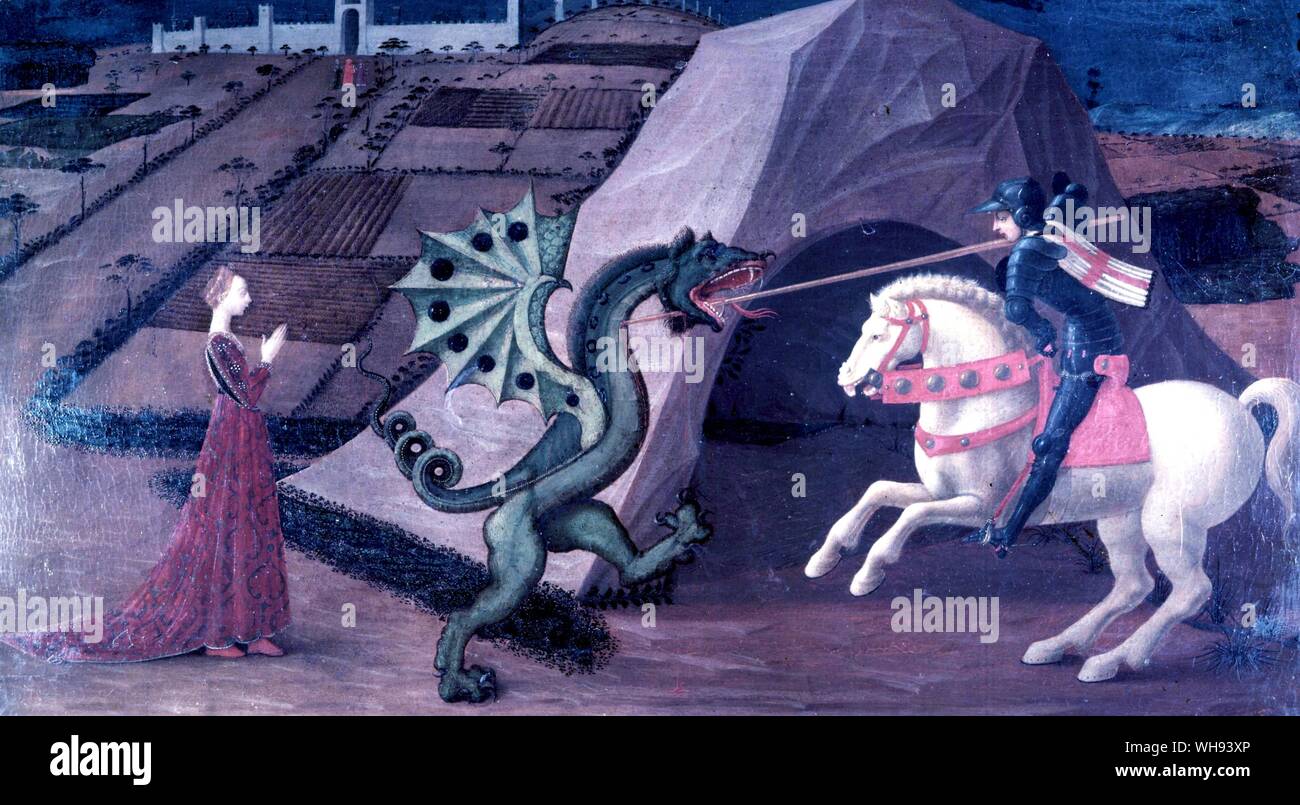 St george and dragon hi-res stock photography and images - Alamy