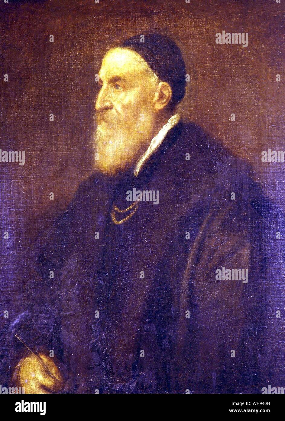 Titian self portrait hi-res stock photography and images - Alamy