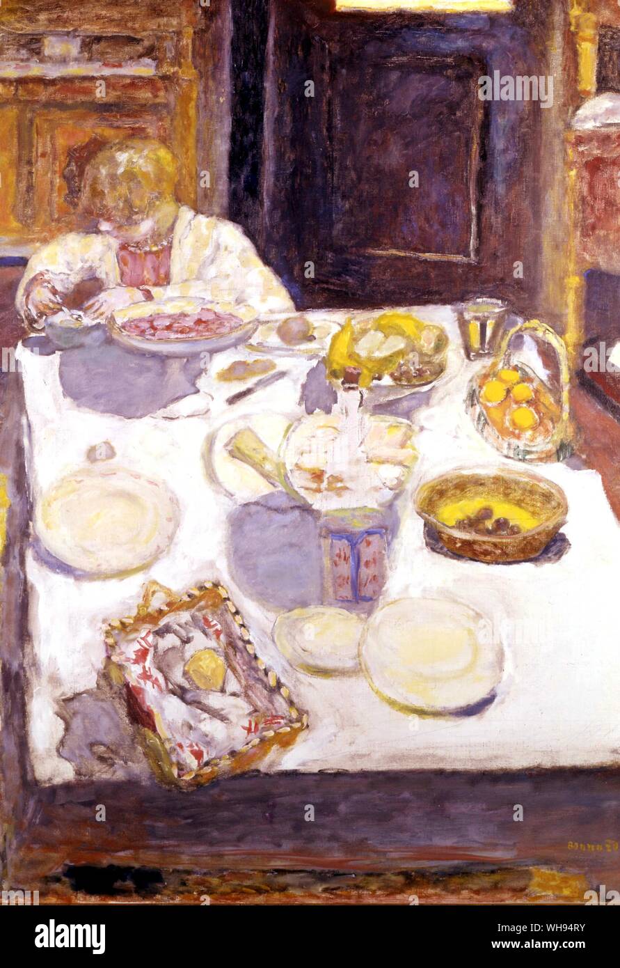 Pierre Bonnard's Le Table Stock Photo - Alamy