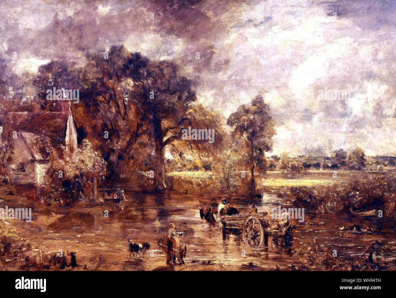 Hay wain hi-res stock photography and images - Alamy