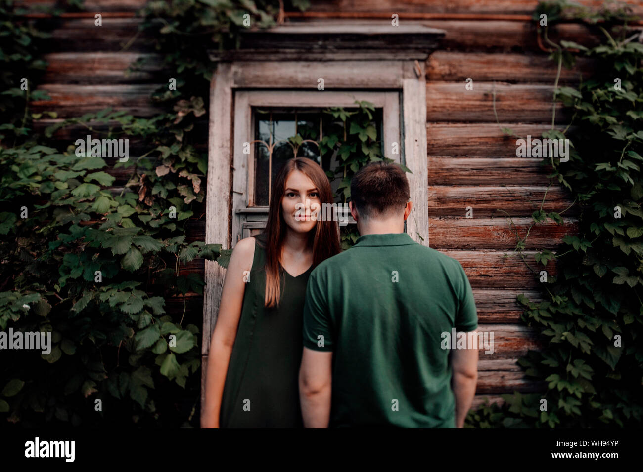 Frame in house hi-res stock photography and images - Alamy