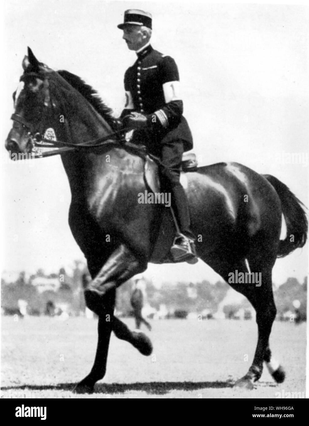 Francois Lesage (France) dressage on Taine Olympic Games Los Angeles 9 ...