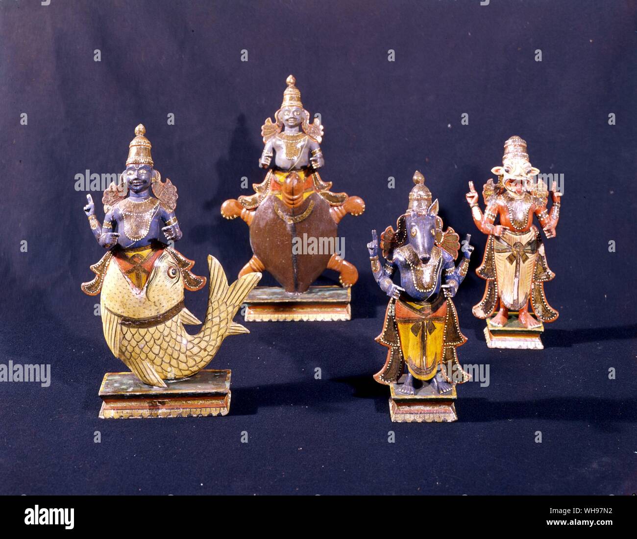 Avatars of vishnu hi-res stock photography and images - Alamy