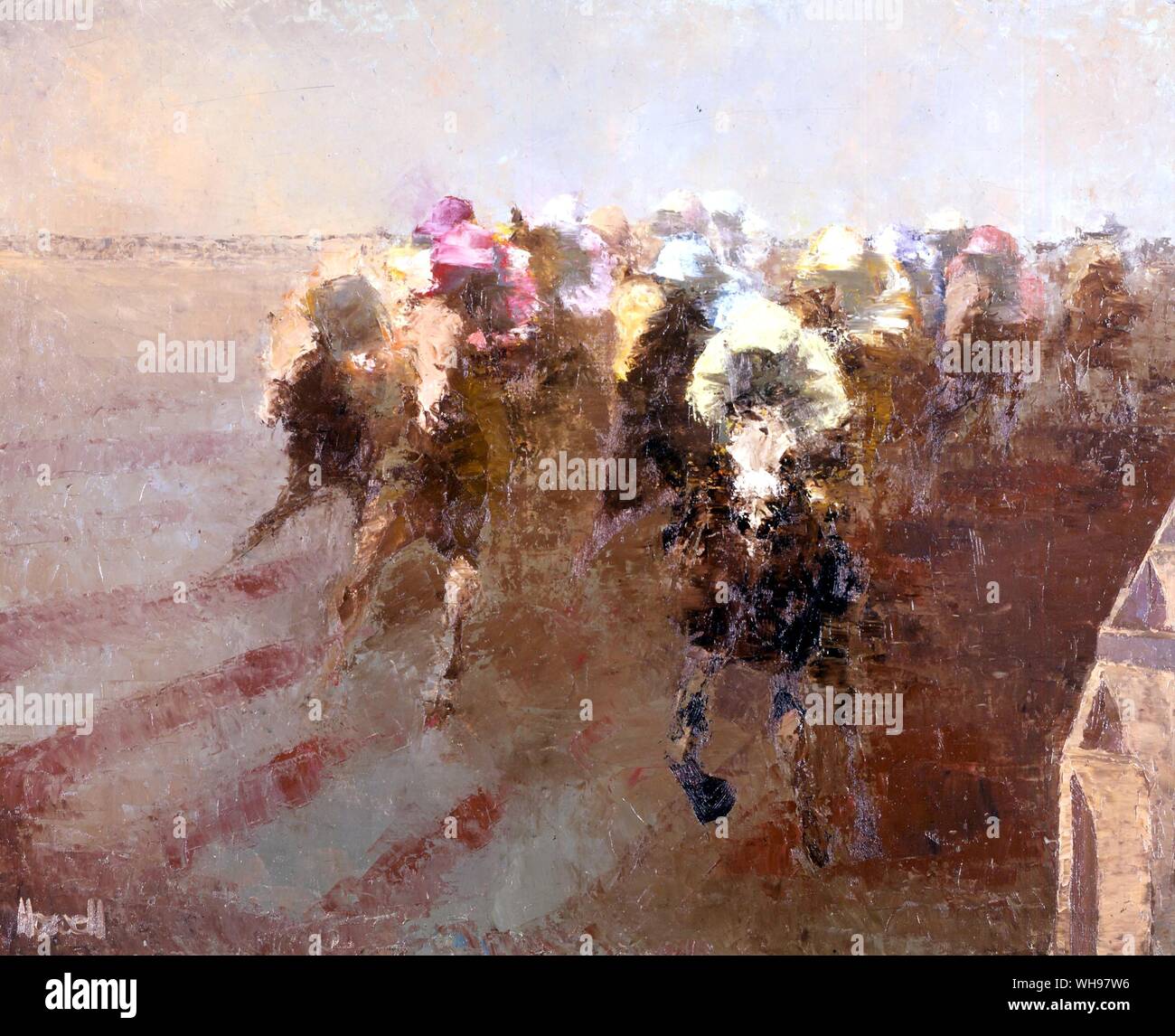 Historical horse racing hi-res stock photography and images - Alamy