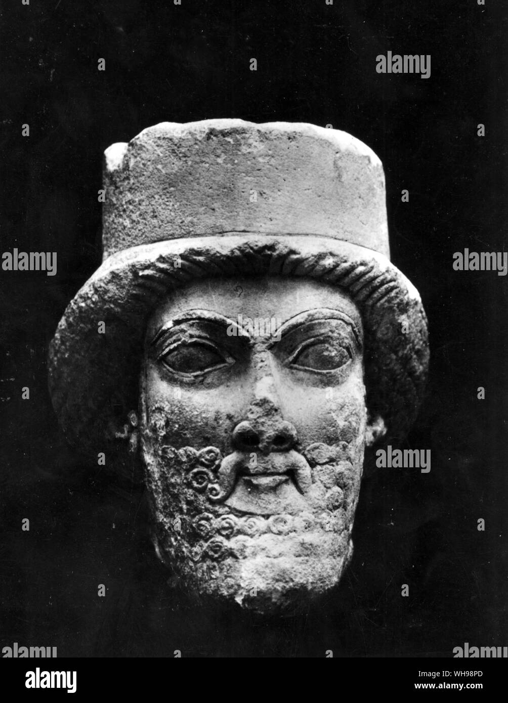 Warfare/Iran. Head of Darius III, 336-330 B.C. Persian emperor ...